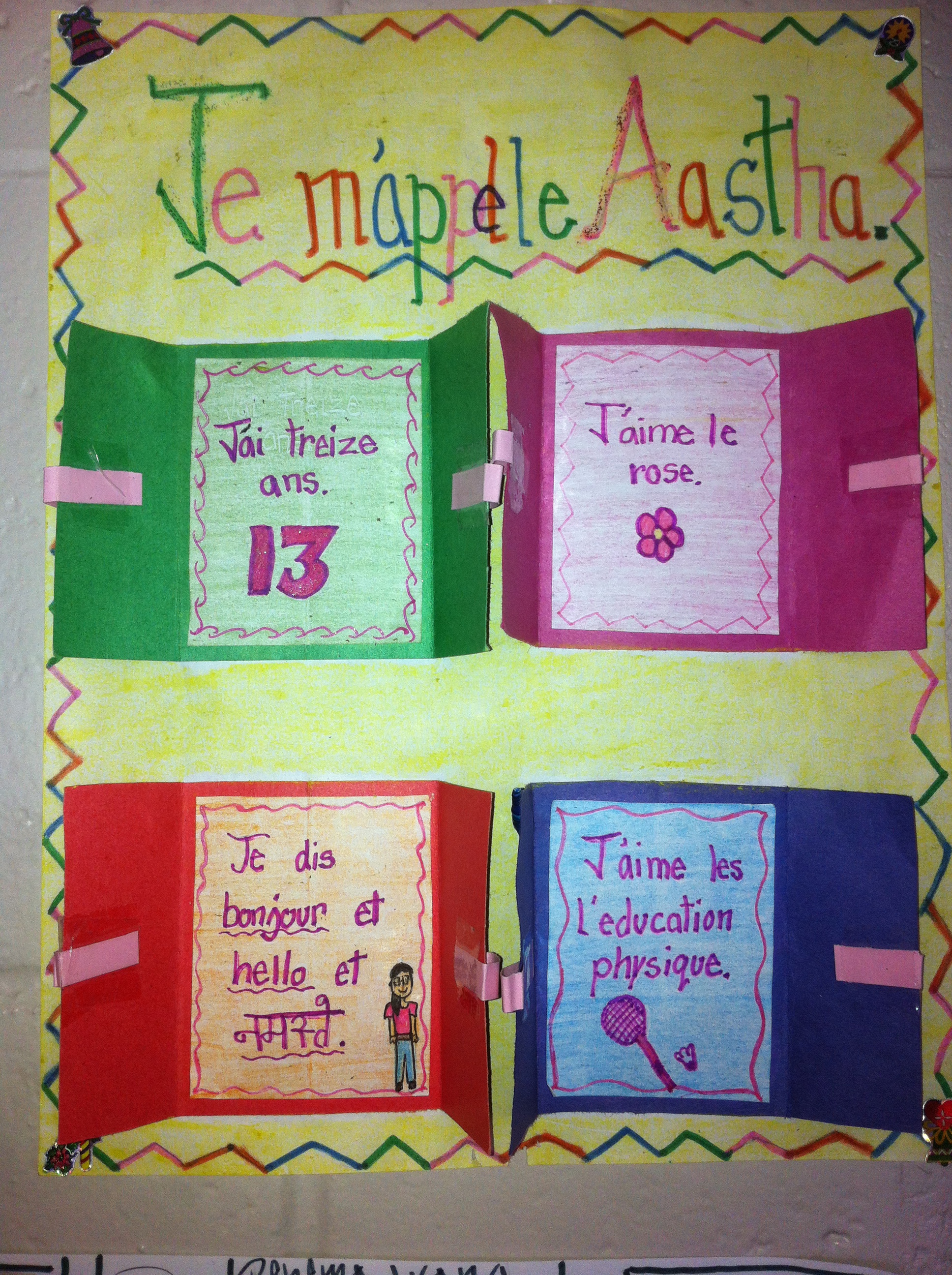 Je m’appelle | Ms Campbell's Lessons