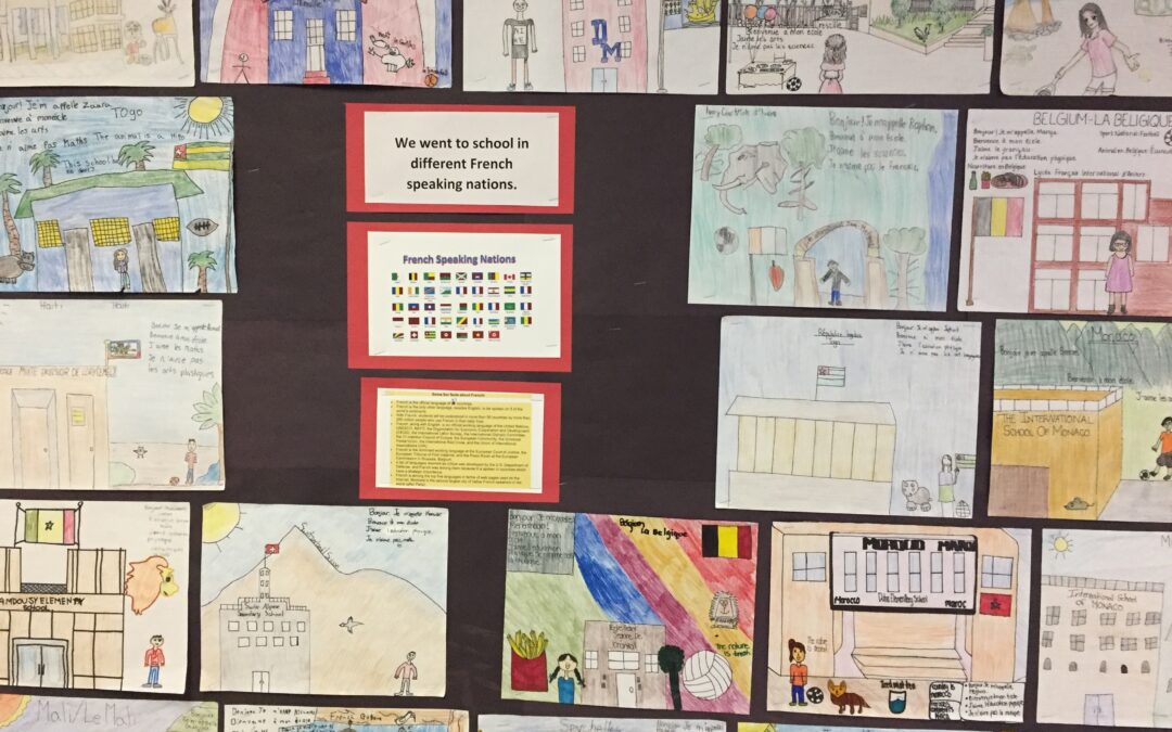 French Countries schools bulletin board | Ms Campbell's Lessons